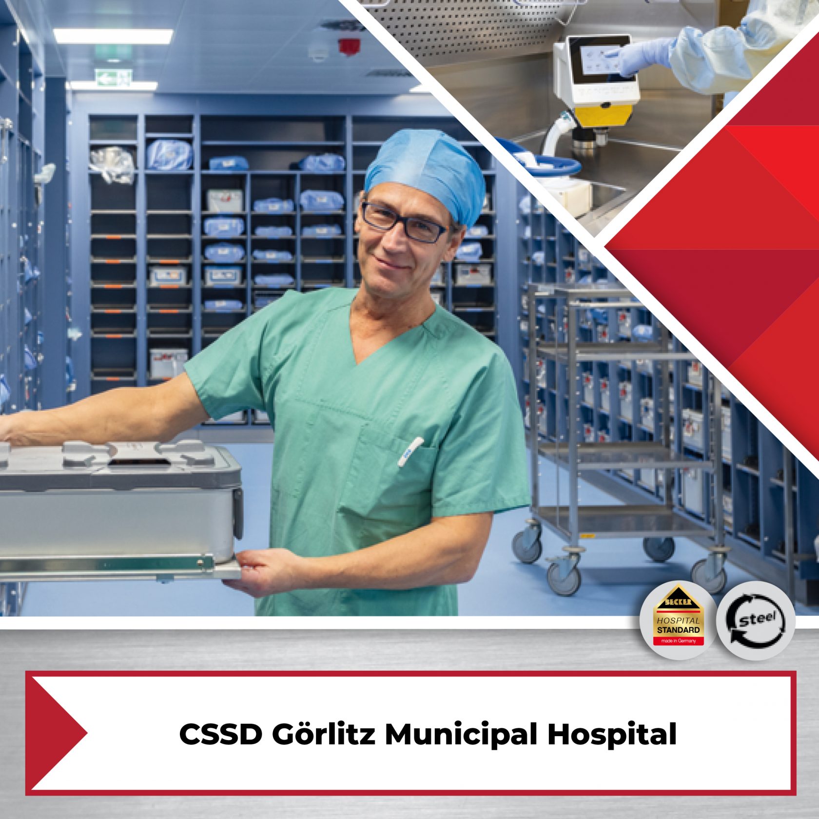 CSSD Görlitz Municipal Hospital - Becker